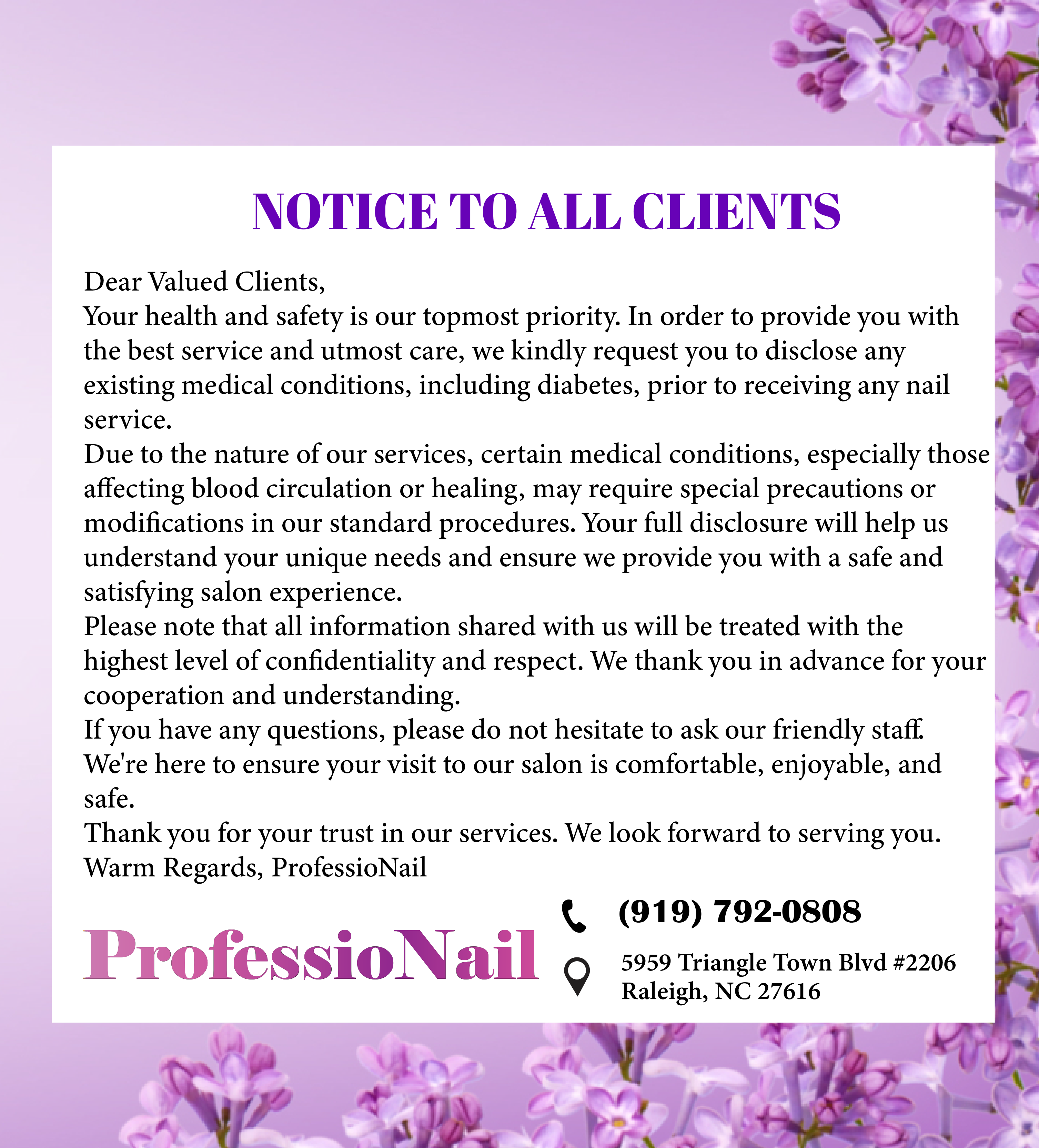ProfessioNail | Nail salon Raleigh, NC 27616
